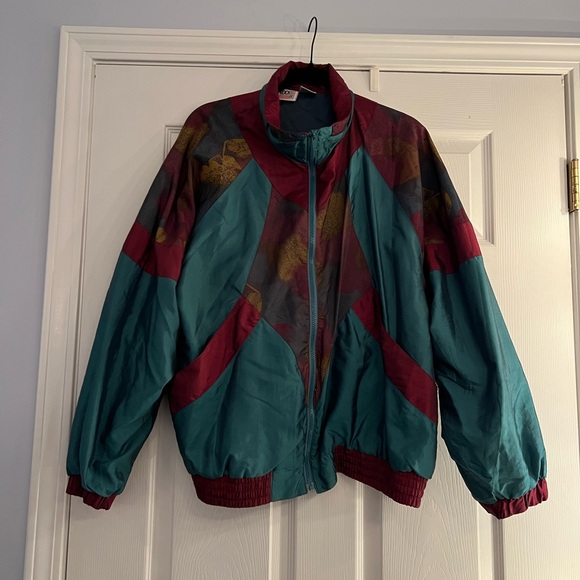 rock creek casual | Jackets & Coats | Vintage Colorblock Windbreaker ...